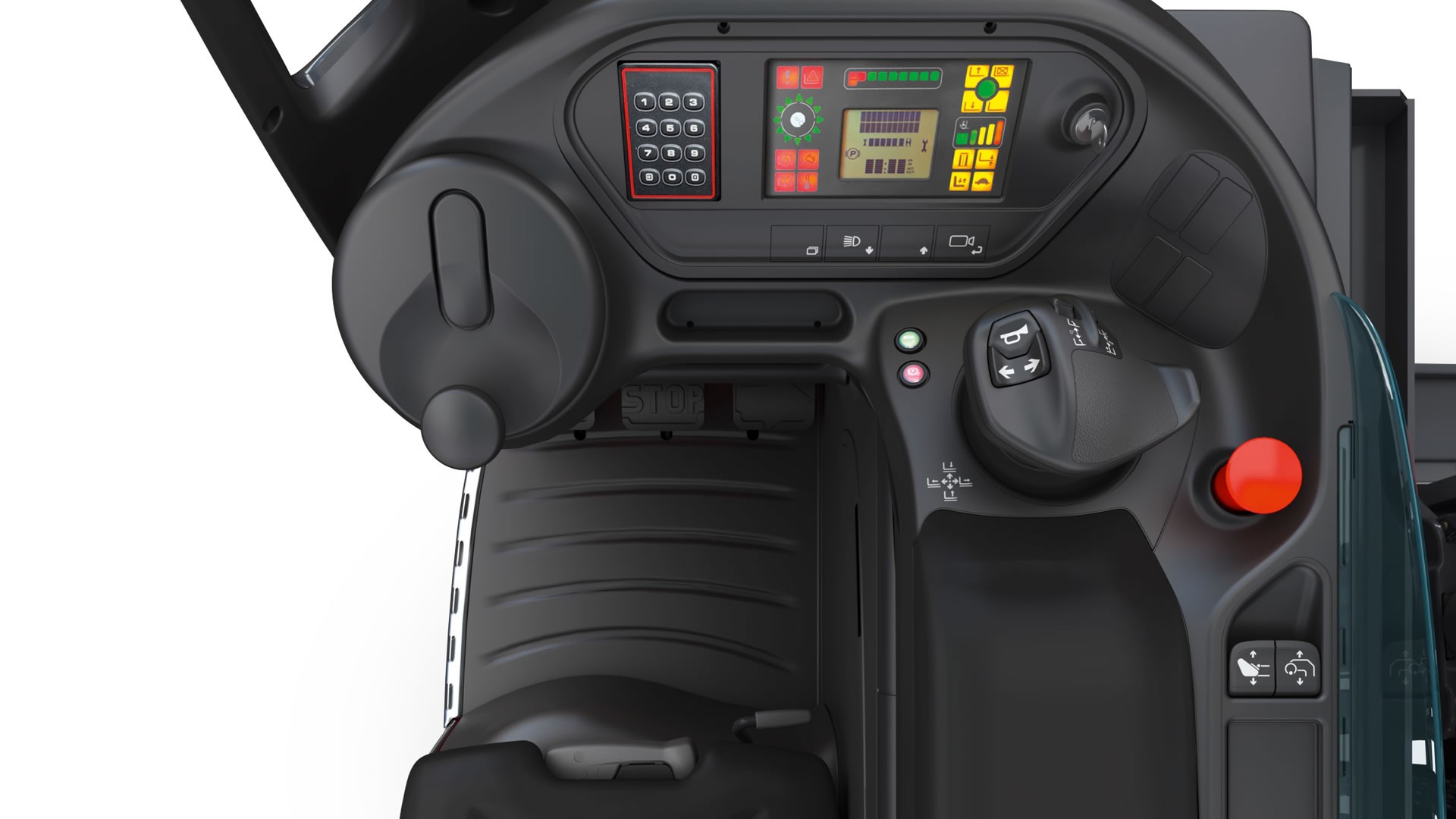 Joystick-ul multifuncțional Linde